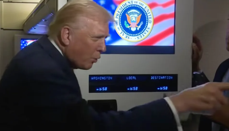 Trump insulta a reportera en el Air Force One y genera rechazo mundial ...